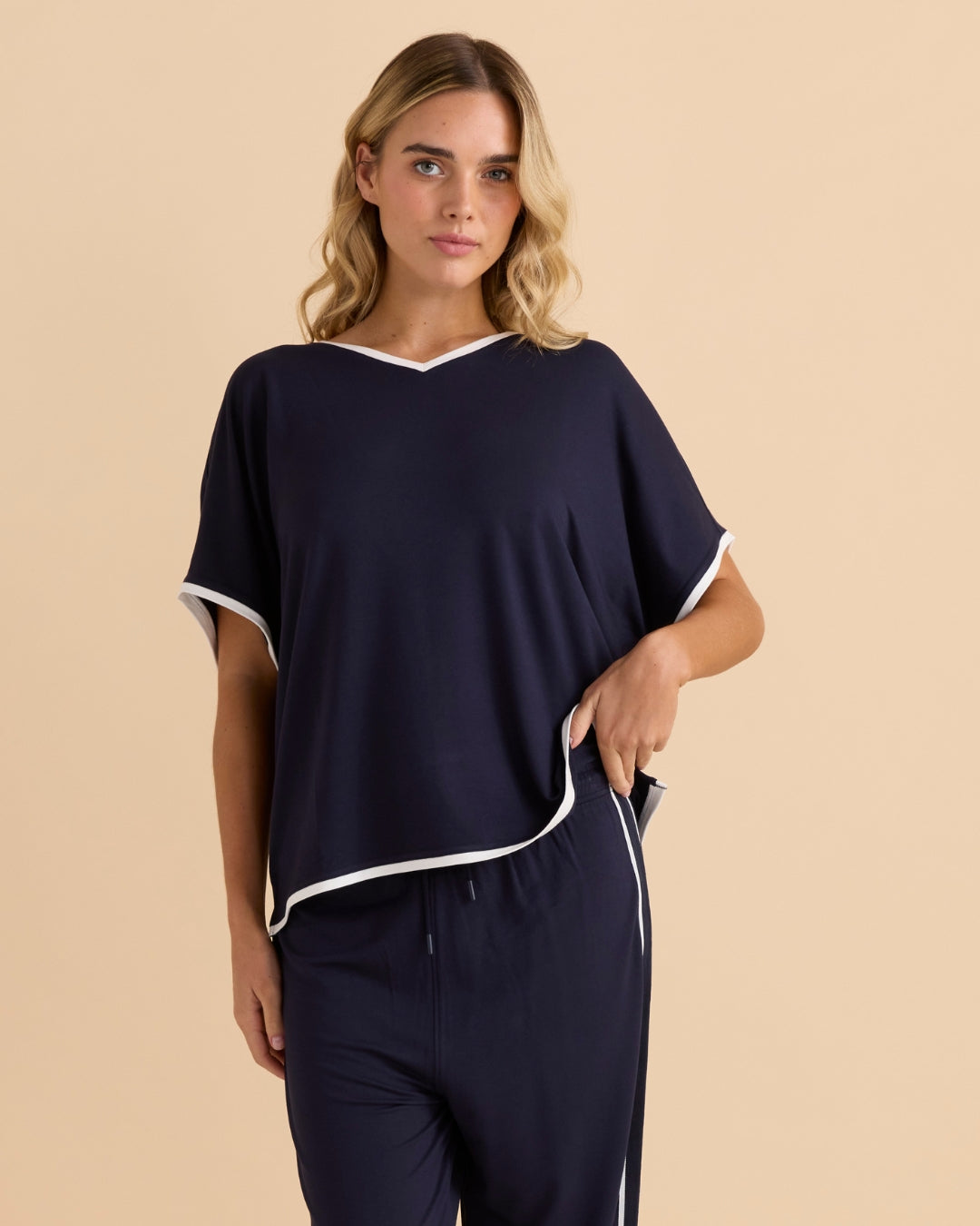 Betty Basics Clara T Shirt Petrol – Chambers